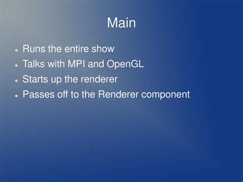 Parallel Spectral Renderer Ppt Download