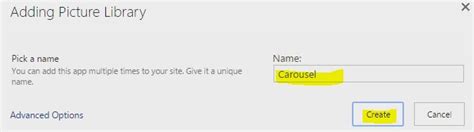 Creating Carousel Using Sharepoint Out Of The Box Webpart