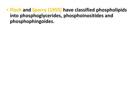 Complex Lipids Phosholipid Structure And Function Pptx Chemistry Science