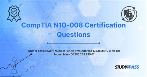 What Is The Network Number For An Ipv4 Address 172 16 34 10 With The Subnet Mask Of 255 255 255 0