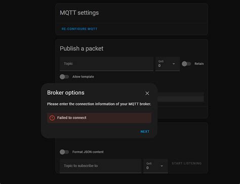 MQTT Failed To Connect Zigbee MQTT Error Mqtt Home Assistant Community