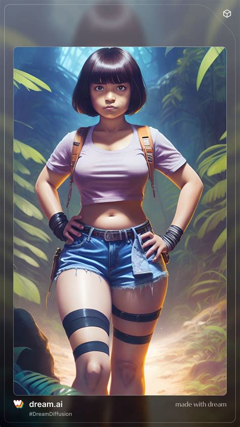 [adult] Dora The Explorer Style Vfx V2 [no Seed Image] This Was A Fun Exercise Playing