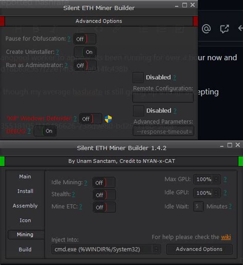 Help With Nanopool Worker Not Appearing And No Reported Hashrate Issue UnamSanctam