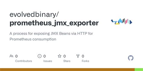 Github Evolvedbinary Prometheus Jmx Exporter A Process For Exposing Jmx Beans Via For