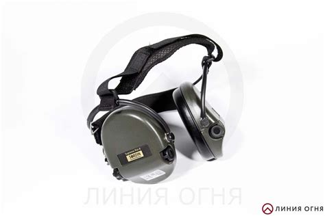 Наушники активные Sordin Supreme Pro-X Neckband, хаки, шейное оголовье