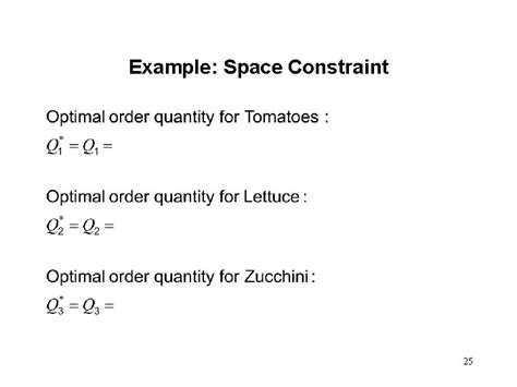 Lesson 14 Inventory Models Deterministic Resource Constrained Systems
