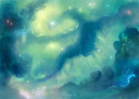 Galactic Dragon By Ben J Scrolller