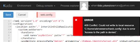 Chamindas Devops Journey With Msft Resolving 409 Access Denied In