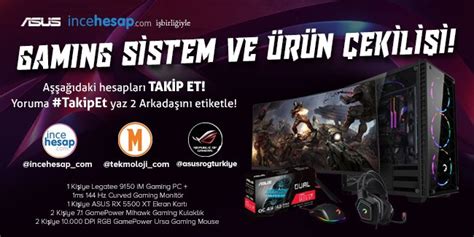 İncehesap Ve Asus İş Birliğiyle Büyük Sistem Çekilişi Başladı İ Blog