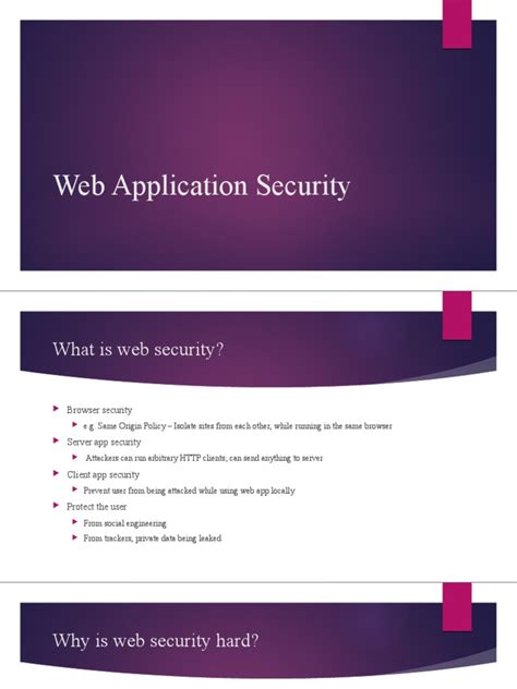 6 web application security download free pdf transport layer