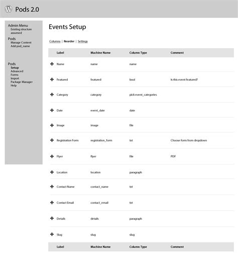 Pods UI Setup Pods Framework Pods UI Setup Pods Framework