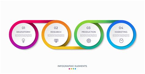 4 개의 옵션이있는 타임 라인 인포 그래픽 웹 다이어그램 차트 정보 그래프 비즈니스 프로세스에 사용할 수 있습니다 벡터에 대한 스톡 벡터 아트 및 기타 이미지 Istock