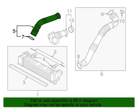 13717597591 2012 2018 Bmw Air Duct 13 71 7 597 591 Bmw Of South