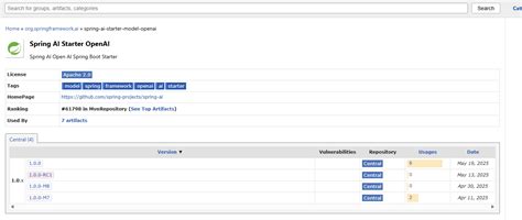 第一学 Springai最新版本100 实现最简单对话详细小白都会操作java实现aispring Ai Openai Spring Boot Starter最新版本 Csdn博客