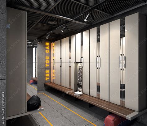 Locker Room Stock Illustration Adobe Stock