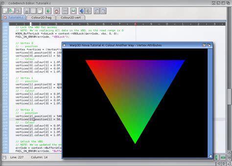 Warp3d Nova Colour Another Way Vertex Attributes Kea Sigma Delta