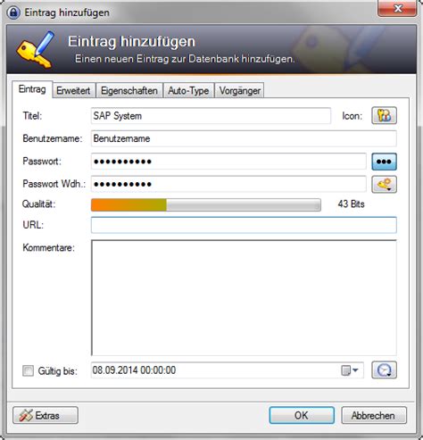 Single Sign On Mit Keepass Passwörter Sicher Speichern