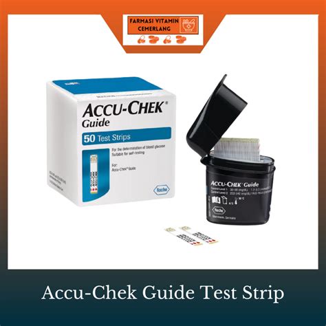 Accu Chek Guide Test Strip 50s Glucose Monitor Test Strip Shopee