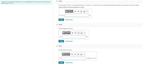 solved a charge of −2 85nc is placed at the origin of an
