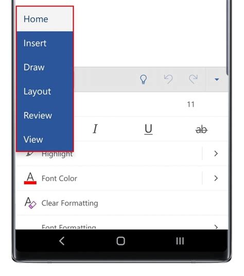 How To Take Advantage Of Microsoft Word On Your Galaxy Smartphone Data Select