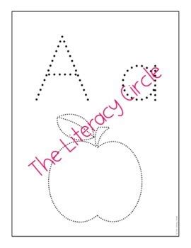 Push Pin Alphabet Sheets A Z Set 1 By The Literacy Circle Ltd