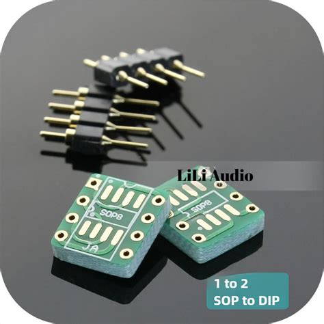 Amplifier Conversion Board 1 To 2 And Sop To Dip Dip 8 Socket For Hifi