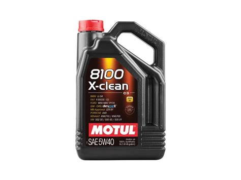 Motul 8100 X Clean 5w 40 5l Olejwebshopsk