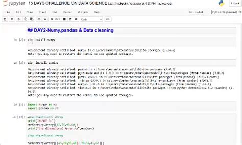 mohankumar m on linkedin 🚀 day 2 15 data science challenge diving