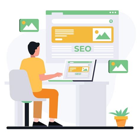 Premium Vector Website Search Engine Optimization Concept With People