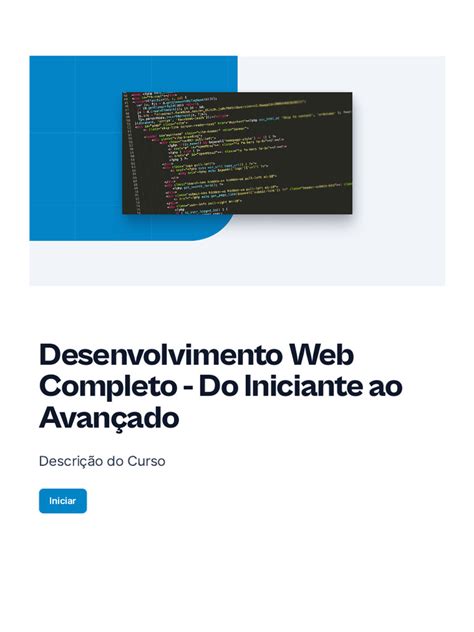 Desenvolvimento Web Completo Do Iniciante Ao Avancado Pdf