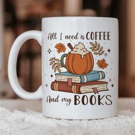 1 Pza Taza Todo Lo Que Necesitas Es Café Y Libros Regalo Divertido