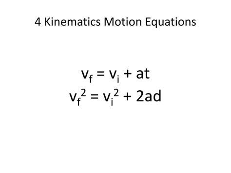 Ppt Horizontal Kinematics Powerpoint Presentation Free Download Id