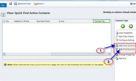 crm rock z the world adding custom field to quick find view for crm 2011
