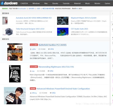 使用beautifulsoup爬取“0daydown”网站的信息（1） csdn博客