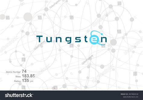 Tungsten Atomic Structure