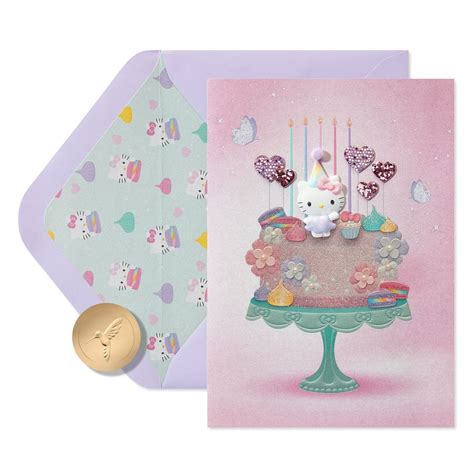 Sweet And Wonderful Hello Kitty Birthday Greeting Card Papyrus