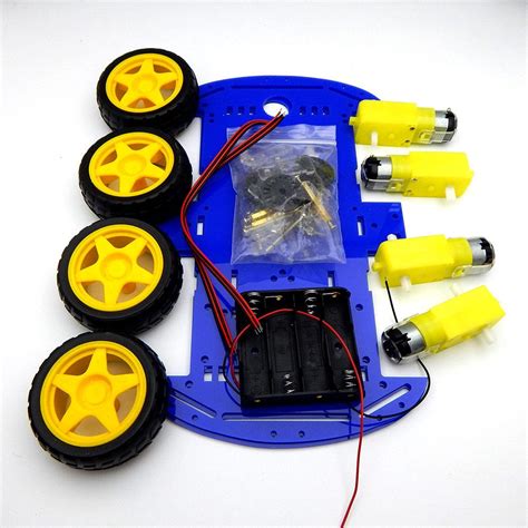 Шасі Ардуїнов 4wd Синій колір Id 1237245040 цена 365 ₴ купить на Prom Ua