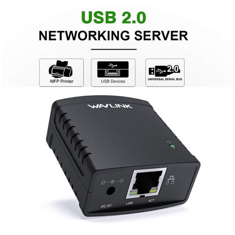 Usb20 Network Print Server Lan Print Share Server For Usb Printers Usb20 Network Print Server Lan Print Share Server For Usb Printers