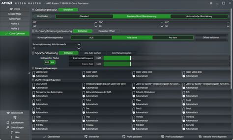 Ryzen 5800x Max Settings Ppt Tdc And Edc Are Weird Ramd