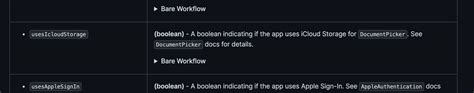 DocumentPicker Documentation Expects To Set UsesIcloudStorage Config Which Is Not Documented
