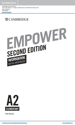 Empower A2 Workbook with answers - Flipbook by Клет България | FlipHTML5