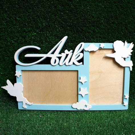 Детская фоторамка Фоторамка Крещение ребенка Оформление детской комнаты