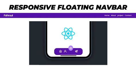 Cara Membuat Responsive Floating Navigation Menu Menggunakan React Js