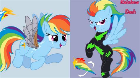 Rainbow Dash Rainboom Au Fine By Whiteblue1 On Deviantart
