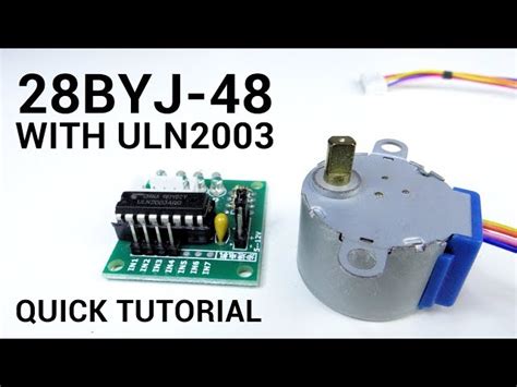 How To Used Uln2003 Stepper Motor Driver Module In Arduino Dafurui