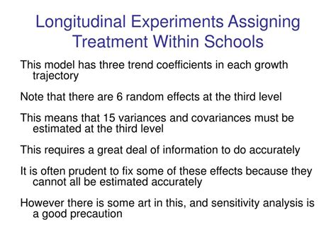 Ppt Longitudinal Experiments Powerpoint Presentation Free Download Id704524