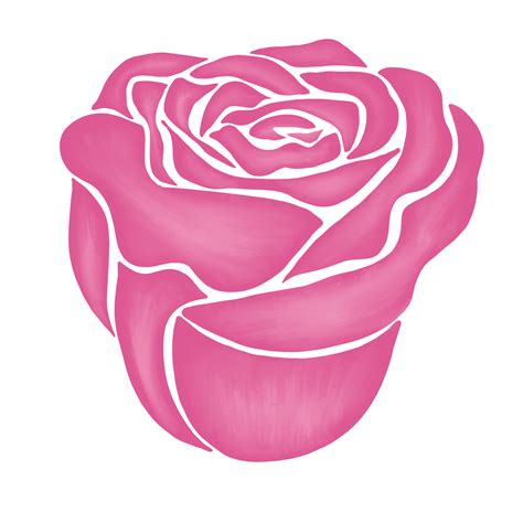 Pink Rose Flower Drawing Illustration 13168259 Png