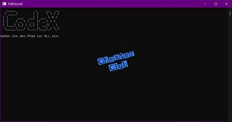 Codex Cheat Injector Cheaterninja