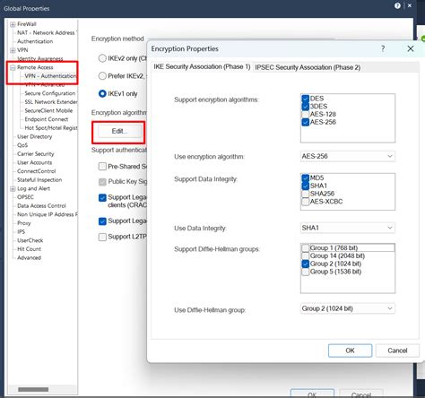 Disable Weak Ciphers On Remote Access Clients Check Point Checkmates