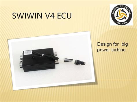 V4 ECU Swiwin Turbine And Jets
